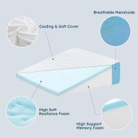 China Therapeutic Cooling Wedge Pillow Memory Foam Pillow for Back Support and Leg Elevation for sale