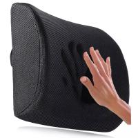 China Enjoy a Comfortable Ride with Our Slow Rebound Nonslip Car Memory Foam Back Cushion for sale