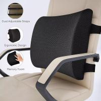 China Enjoy a Comfortable Ride with Our Slow Rebound Nonslip Car Memory Foam Back Cushion for sale