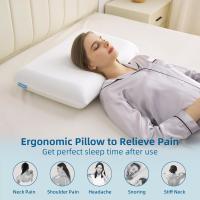 China Hotel Standard Size Memory Foam Pillow Ventilation Cooling and Breathable with Bamboo for sale