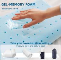 China Hotel Standard Size Memory Foam Pillow Ventilation Cooling and Breathable with Bamboo for sale