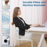 China Hotel Standard Size Memory Foam Pillow Ventilation Cooling and Breathable with Bamboo for sale