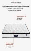 China Comfort JOURM Natural Latex Nine-Zone Independent Spring Anti-Mite Dehumidification Technology 3D Mesh Cloth for sale