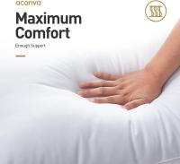 China Soft 3D Down Alternative Fill Bed Pillows for Back Stomach or Side Sleepers Hotel for sale