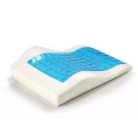 China Cooling Gel Memory Foam Lumbar Support Cushion for Ergonomic Car Seat and Office Chair for sale
