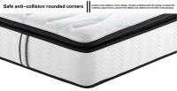 China Natural Home Bedroom Massage Nine-zone Independent Spring Mattress with Modern Design for sale