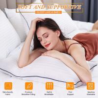 China Soft Down Alternative Filling Bed Pillows for Sleeping Standard Size Luxury Hotel for sale