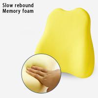 China Home Hotel Office Chair Memory Foam Seat Cushion Support for Waist Back Rectangle for sale