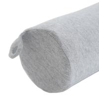 China 40 Fabric Count Long Bolster Memory Foam Roll Travel Pillow for Neck Back and Leg Rest for sale