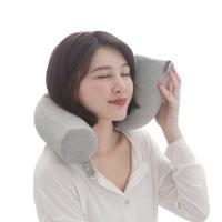 China 40 Fabric Count Long Bolster Memory Foam Roll Travel Pillow for Neck Back and Leg Rest for sale