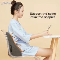 China Ergonomic Rechargeable Electric Back Massage Office Seats Pillows with Silent Massage for sale