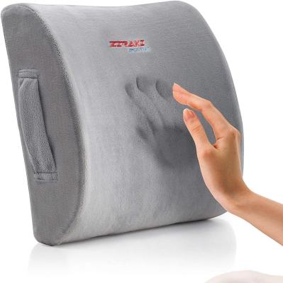 China Customized Memory Foam Back Cushion for Relieving Lower Back Pain Hotel Custom Design for sale