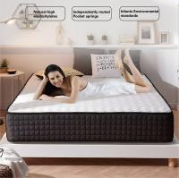 China Modern Design Style High Elastic Knitted Fabric Topper for JOURM Silent Spring Mattress for sale