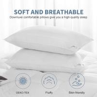 China Customized Color King Size Pillows 0.5-1 Kg Down Alternative Pillows for Side Sleepers for sale