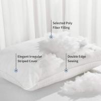 China Customized Color King Size Pillows 0.5-1 Kg Down Alternative Pillows for Side Sleepers for sale