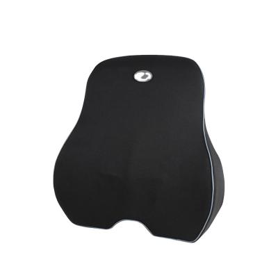 China Knitted Slow Resilient Memory Cotton Orthopedic Backrest Pillow with Massage Function for sale