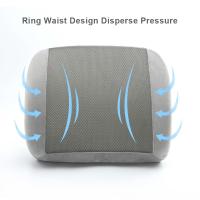 China Foldable Bus Driver Waist Cushion with Removable and Washable Cover Custom Hardness for sale