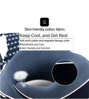 China 28x28x14cm Memory Foam Filling U Shape Car Neck Support Travel Pillow for Long Trips for sale