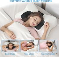 China Adjustable Memory Foam Neck Pillow for Pain Relief Cervical Pillows Sleeping Square Yes for sale