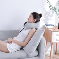China BCI Certified 3 in 1 Portable U Shape Neck Pillow Set with Eye Mask for sale