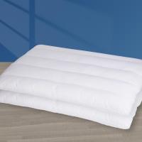 China Comfortable and Supportive Slim Bed Pillows for Stomach Sleeper Memory Foam Filling for sale