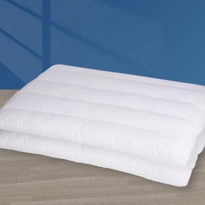 China Comfortable and Supportive Slim Bed Pillows for Stomach Sleeper Memory Foam Filling for sale