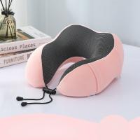 China U-Shape Memory Foam Neck Pillow for Work Travel and Driving Say Goodbye to Stiff Neck for sale