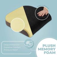 China Removable and Washable Memory Foam Chair Cushion Non-slip Office Seat Pads for Adults for sale