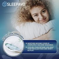 China Queen Size Set of 2 Cooling Bed Pillows Firm Support for Back Stomach and Side Sleepers for sale