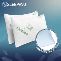 China Queen Size Set of 2 Cooling Bed Pillows Firm Support for Back Stomach and Side Sleepers for sale