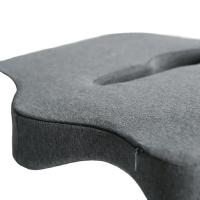China Cotton Jourm Memory Foam Ergonomic Orthopedic Office Chair Cushion for Pain Relief for sale