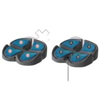 China Memory Foam Gel Seat Cushion for Ergonomic Office Chair Breathable Orthopedic Design for sale