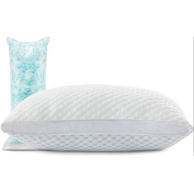 China Rayon Derived from Bamboo Cooling Pillow with Adjustable Loft and Anti-Static Comfort for sale