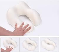 China Comfortable and Breathable Memory Foam Neck Pillow for Travel Machine Washable Suit for sale