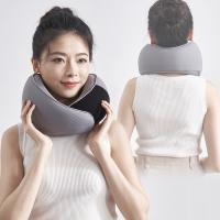 China Customized Colors U Shape Neck Pillow with 400TC Thread Count and Orthopedic Foam Support for sale