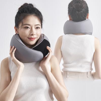 China Customized Colors U Shape Neck Pillow with 400TC Thread Count and Orthopedic Foam Support for sale