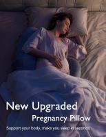 China 100% Polyester Pregnancy Original F Shaped Maternity Pillow for Full Body Relaxation for sale