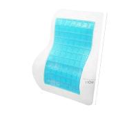 China Breathable Memory Foam Gel Cool Feeling Lumbar Support Cushion for Home and Car Chair for sale