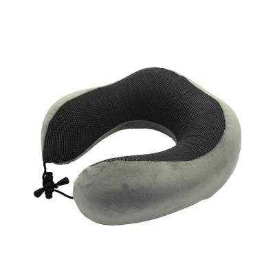 China Polyester Memory Foam Travel Pillow for Comfortable Neck Support and Easy Maintenance for sale