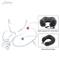 China Polyester Memory Foam Travel Pillow for Comfortable Neck Support and Easy Maintenance for sale