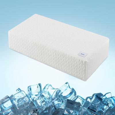 China Anti-Static Memory Foam Side Sleeper Pillow Cooling Ice Cube Pillow for Nursing for sale