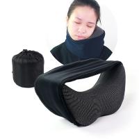 China Massage Foam Cervical Pillow U Shape Ergonomic Support for Office Travel and Airplane for sale