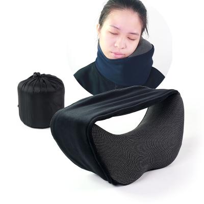 China Massage Foam Cervical Pillow U Shape Ergonomic Support for Office Travel and Airplane for sale