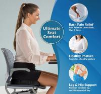 China Gel Cool Enhanced Memory Foam Seat Cushion For Office Chair is customized Yes Home Seat for sale