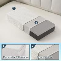 China Anti-Static Memory Foam Side Sleeper Pillow Cooling Ice Cube Pillow for Nursing for sale