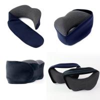 China Massage Foam Cervical Pillow U Shape Ergonomic Support for Office Travel and Airplane for sale