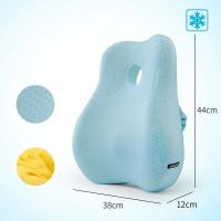 China Slow Rebound Memory Foam Back Rest Support Cushion for Modern Style Lumbar Cushion for sale