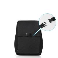China Custom LOGO Memory Foam Waist Support Perfect for Office/Car/Airplane Seating Comfort for sale