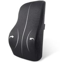 China Custom LOGO Memory Foam Waist Support Perfect for Office/Car/Airplane Seating Comfort for sale