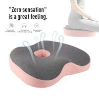 China Removable Cover Memory Foam Lumbar Pillow for Pain Relief and Supportive Back Cushion for sale